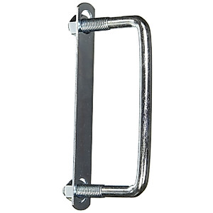 MINTCRAFT LR354 Zinc Square U Bolt, Number-673, 3/8x4x3-Inch