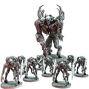 Nemesis Carnomorph Board Game EXPANSION - New Alien Race with Unique Mechanics! Miniatures Compatible with Classic, Aftermath & Lockdown, Ages 14+, 1-5 Players, 1-2 Hour Playtime, Made by Rebel Studio