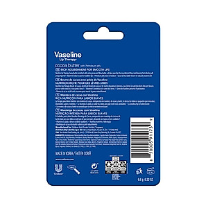 Vaseline Lip Therapy Cocoa Butter Twin Pack