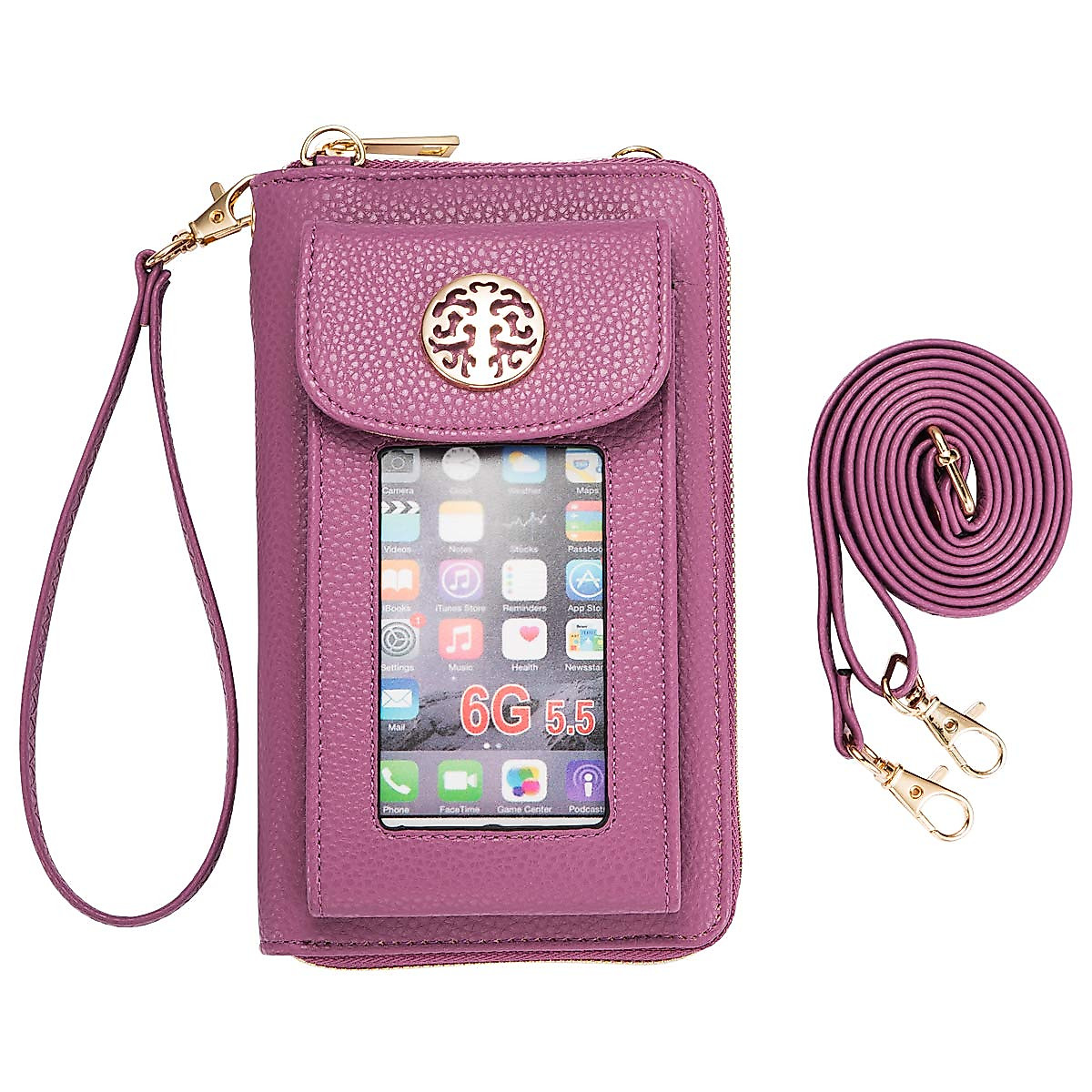 K.A RFID Small Wallet for Women Credit Card Holder with ID Window …