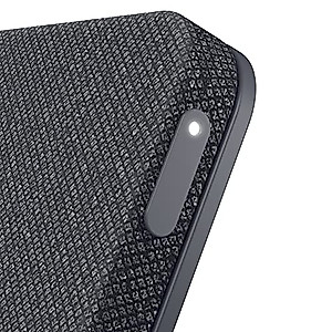 Dell Dual Charge Dock HD22Q - Fabric Wrapped Charging Stand, Type-C Connector, Qi Enabled Charging, Wake-on-Dock, Smartphone Rest, Power Button LED - Magnetite