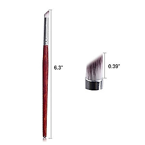 WOKOTO 3Pcs Nail Gradient Sponges Brush Pens Kit With Double Head Nail Sponge Pen Nail Gradient Brushes 3 Different Ombre Brushes For Gel Nails