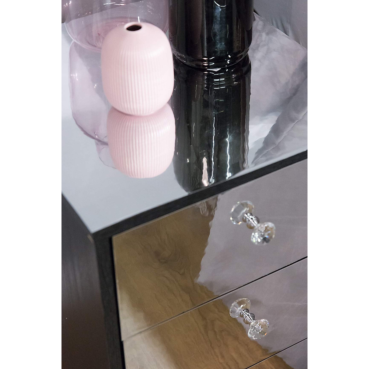 d-c-fix Peel and Stick Contact Paper Mirror Effect Self-Adhesive Film Waterproof & Removable Wallpaper Decorative Vinyl for Kitchen, Countertops, Cabinets 17.7" x 59"