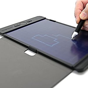 Boogie Board Blackboard Smart Authentic Notebook Note Size – Includes Blackboard Smart Pen Stylus, Note-Size (5.5”x 7.25”) Reusable Notebook & Smart Template