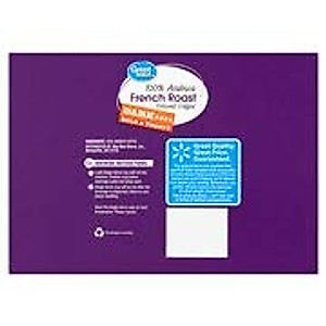 Great Value 100% Arabica French Roast Coffee Pods, Dark Roast, 96 Count- 0.34 oz each (Pack of 1)