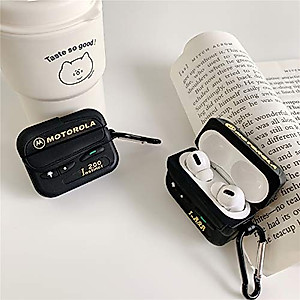 Joyleop(BB Call) for Airpods Pro 2019/Pro 2 Gen 2022 Case Cover, 3D Cute Fun Cool Funny Pattern, Soft Silicone Stylish Unique Air pods Pro Character Skin Keychain Accessories Kits for Airpod Pro 2019