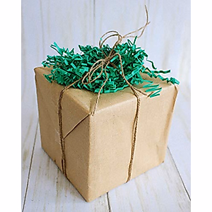 MagicWater Supply Crinkle Cut Paper Shred Filler (1/2 LB) for Gift Wrapping & Basket Filling - Green