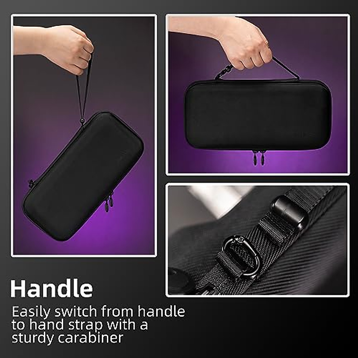 Skull & Co. EDC Case: Slim Carrying Case for ROG ALLY- Black