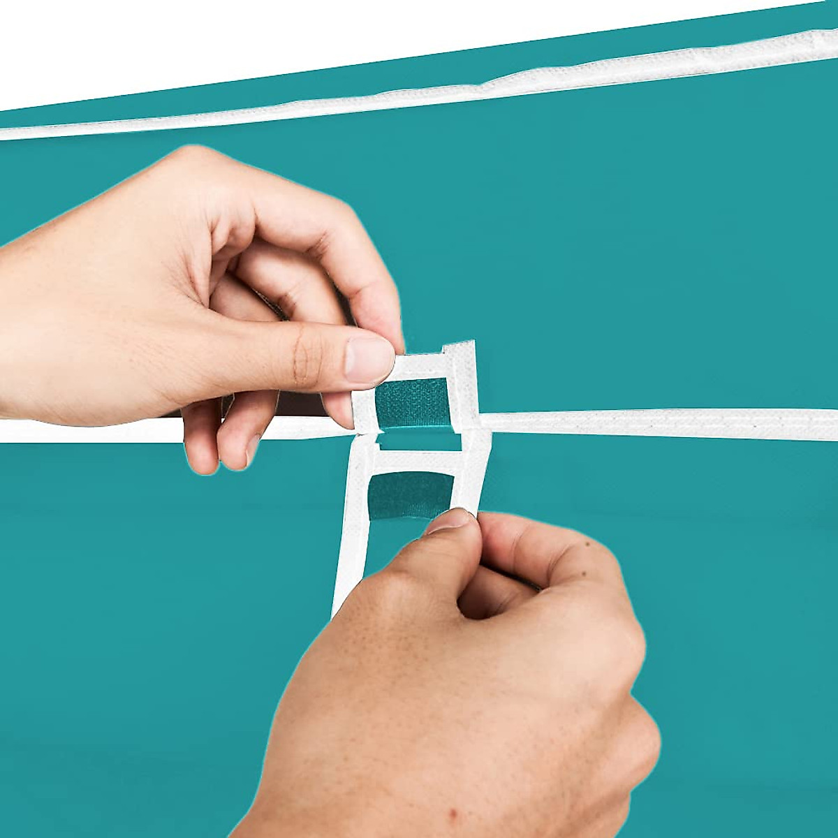 YUFENGZHE Wardrobe Storage Closet Clothes Portable Organizer Closets Shelf (Sky Blue)