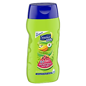 Suave Kids 2 in 1 Shampoo and Conditioner, Wild Watermelon 12 oz