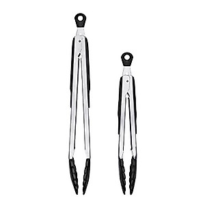 OXO Good Grips 9-Inch Locking Tongs with Nylon Heads
