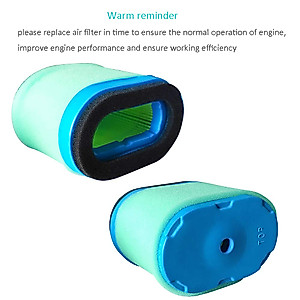 ZLKSKER 498596 Air Filter with 273356S Pre Filter Replacement for B&S 690610 697029 4207 5059 Engine, Lawn Mower Parts