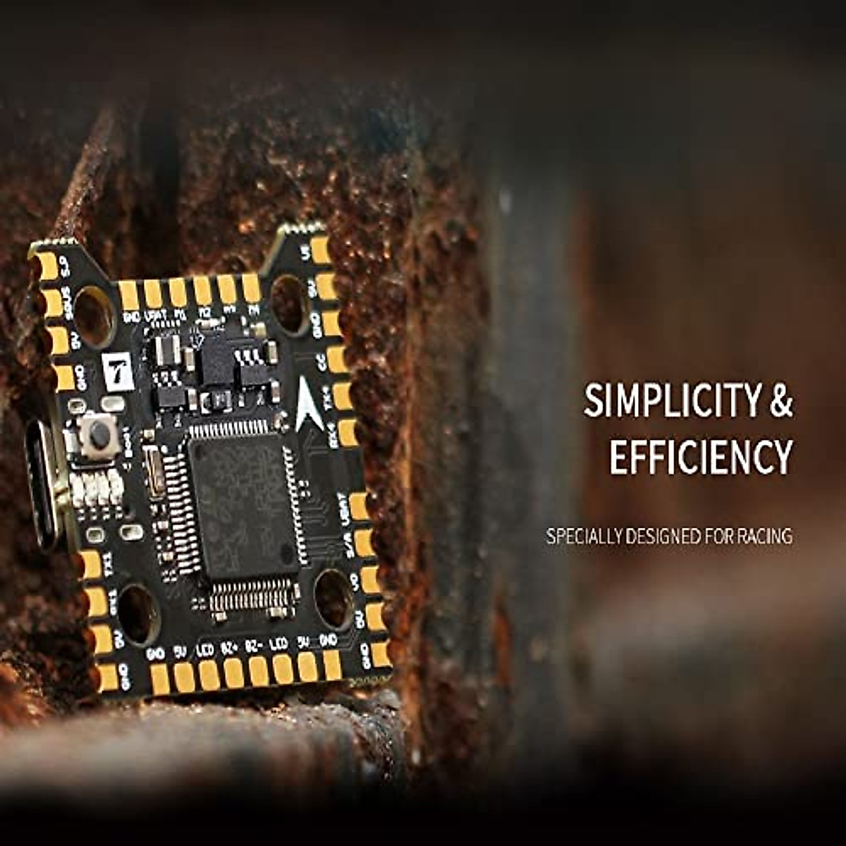 T-MOTOR Mini Racer F7 Flight Controller FC 3-6S 20x20 Mini Flight Controller for RC Racing Drone FPV Drone