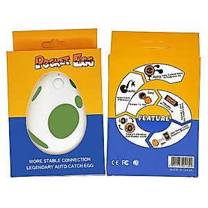 Pocket Egg Auto Catch for Go Plus Accessory with Bluetooth 20m Range Long Distance and 3 Months Battery Life