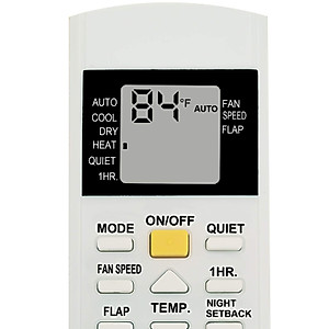 Replacement Air Conditioner Remote Control CV6233198927 CV6233187136 CV6233187143 CV6233187044 CV6704000024 CV6233187020 CV6233187051 CV6704000023 CV6233187037 Work for CS-KE30NKU