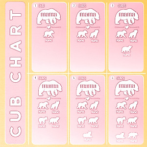 Mother's Day Gifts I Personalized Mama Bear Tumbler with Cubs and Name I Up to 6 Cubs & 5 Fonts - 13 Colors I Mother's Day Gifts from Daughter I 20 OZ - 30 OZ