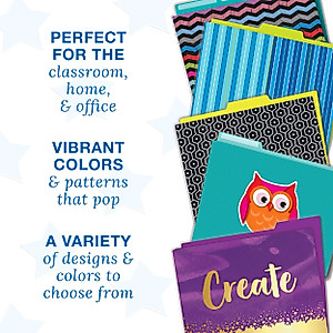 Carson Dellosa Decorative Themed File Folders, FUNkey Frogs, 11.75-inch x 9.5-inch, Pack of 6