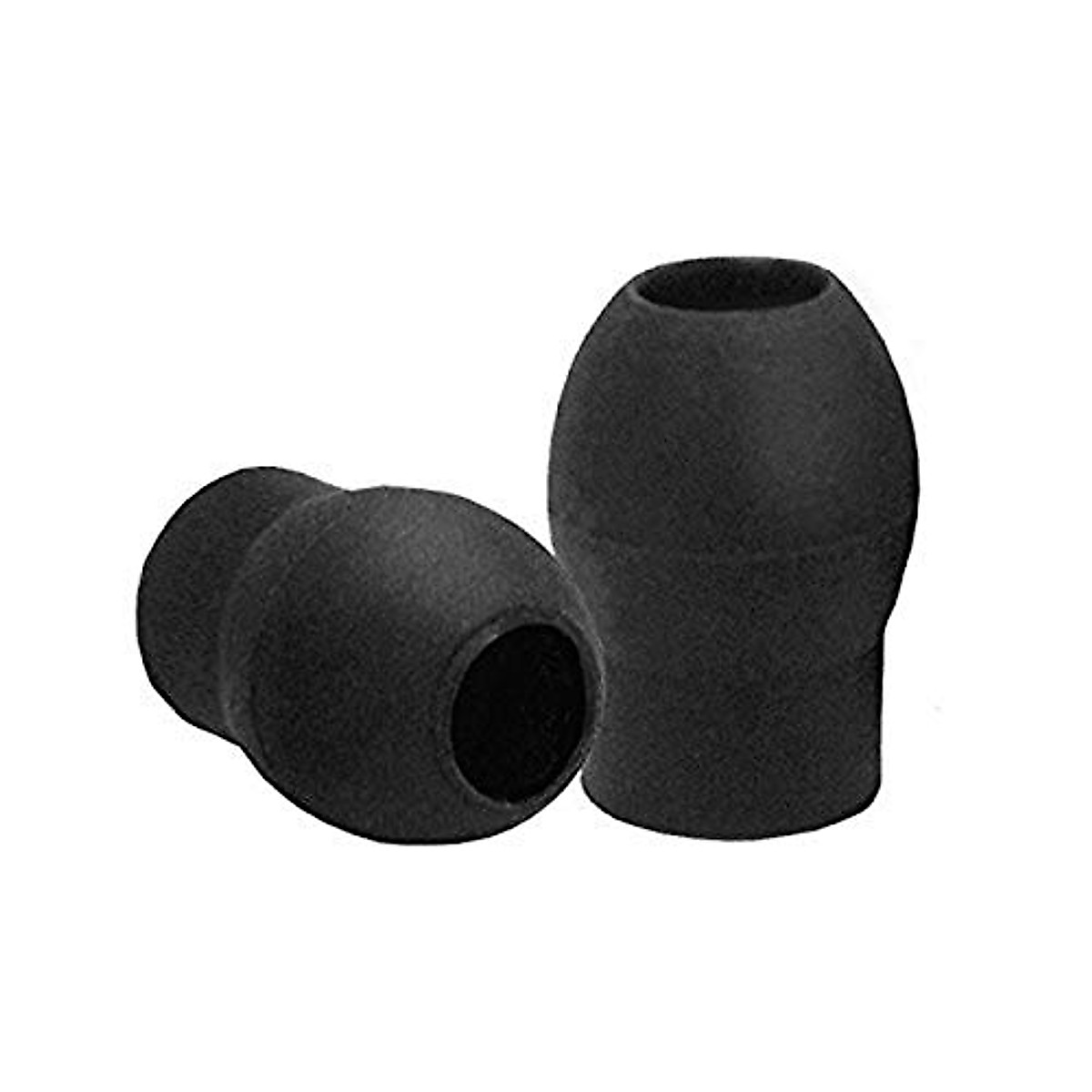 Prestige Medical Soft Premium Push-On Silicone Stethoscope Eartips, Black, Small, 2 Count