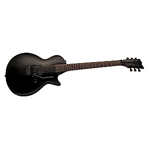 ESP 6 String LTD EC-FR Metal Electric Guitar, Black Satin, Right, (LECFRBKMBLKS)