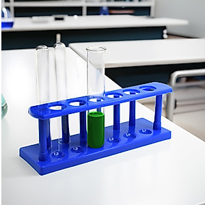 EISCO Test Tube Stand, Polypropylene, 25mm Dia. Holes for 6 Tubes