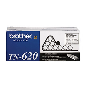 Brother TN-620 DCP-8080 8085 HL-5340D 5350 5370 MFC-8480 8680 8690 8890 Toner -Cartridge (Black) in Retail Packaging, 1 Size