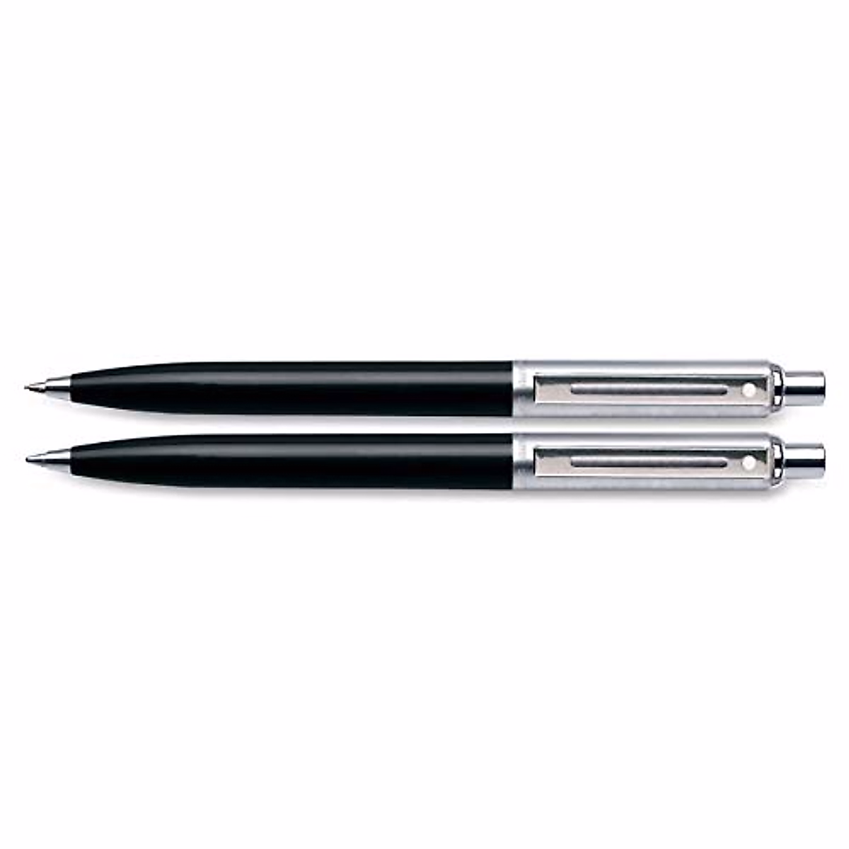 Sheaffer Sentinel Black Ballpoint Pen & 0.7mm Pencil with Chrome Trim