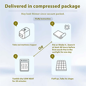 TopTopper Mattress Topper Twin XL, Cooling Mattress Pad Cover for Hot Sleepers, Extra Thick 5D Snow Down Alternative Overfilled Plush Pillow Top with 8-21 Inch Deep Pocket -39"x80" Dark Grey