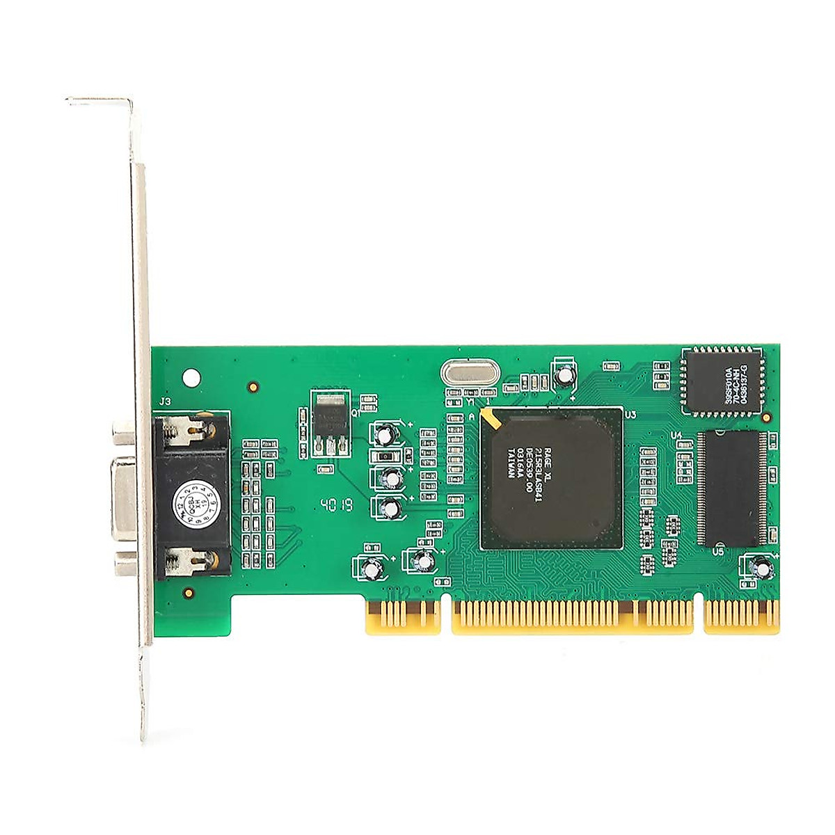 8MB Graphics Card VGA PCI 32Bit for Server, Industrial Computer Multi-Display for Rage XL, 32Bit PCI VGA Video Card, 64Bit PCI-X Universal Video Card for Desktop Computers