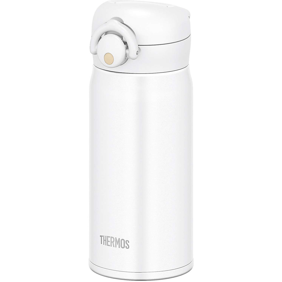 Thermos JNR-351 MTWH Water Bottle, Vacuum Insulated Travel Mug, 11.8 fl oz (350 ml), Matte White