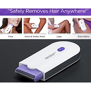 Montely Epilator for Women Yes Finishing Touch Auto-Induction Facial Hair Remover Rechargeable Epilator Household Unisex Painless Hair Remover