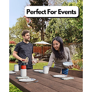 25 Pack White Blank Can Cooler Sleeves, Customizable Bulk Sublimation Can Coolers, Extra-Thick Collapsible Drink Insulator Sleeve, Beer Can Coolers for Party Beverages, PartyPrints