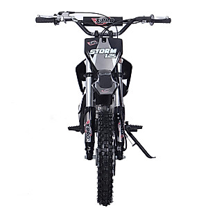 X-PRO Storm 125cc Zongshen Engine Kids Dirt Bike Pit Bike Youth Dirt Pit Bike with 4-Speed Manual Transmission, Big 14"/12" Tires! (Blue)