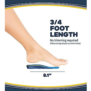 Dr. Scholl's ARTHRITIS Pain Relief Orthotics // Clinically Proven Immediate Relief of Osteoarthritis Pain in Feet, Knees and Hips for Women's 6-10