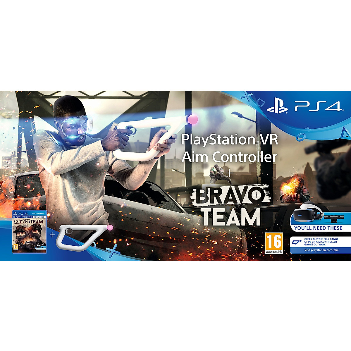 Bravo Team + Aim Controller Bundle (PSVR)