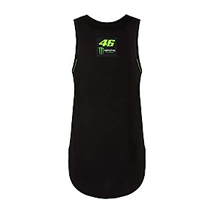 Valentino Rossi Tank Top Dual 46 Monster Energy XS,Black,Woman