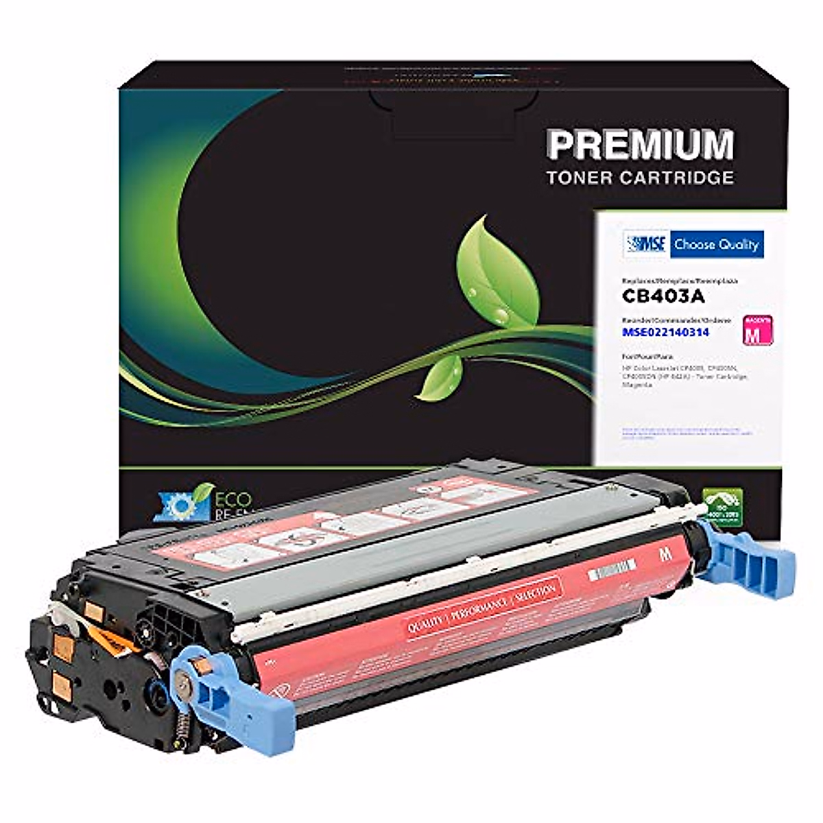 MSE Brand Remanufactured Toner Cartridge Replacement for HP CB403A (HP 642A) | Magenta
