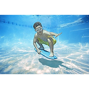Poolmaster Swimming Pool Underwater Surf Board, Blue, 10.5" x 29