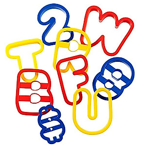 Wilton Alphabet and Number Cookie Cutter Set