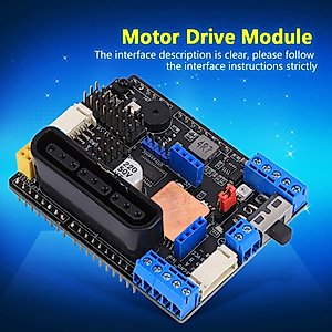 Motor Drive Module, Motor Drive Board, High‑Quality for Mixly Scratch Library Ps2X Interface