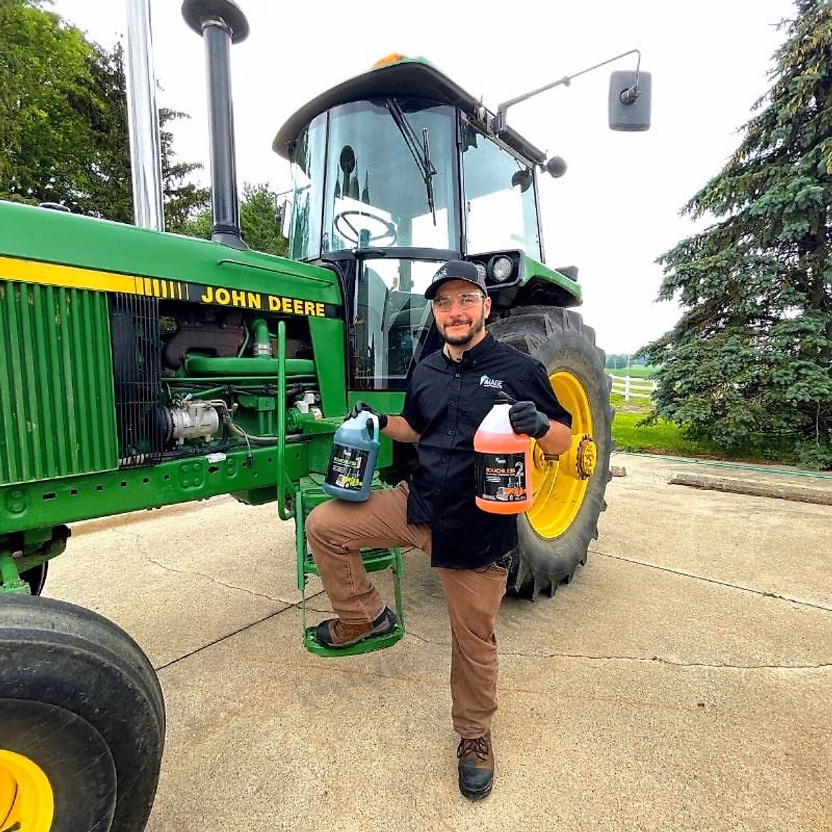 Image Wash Products - Touchless 1 & 2-2 Step Concentrated Truck Wash Soaps - Polished Aluminum & Chrome Safe - Non-Hazmat  - Touchless Car/Truck Wash Soap – Safe and Biodegradable