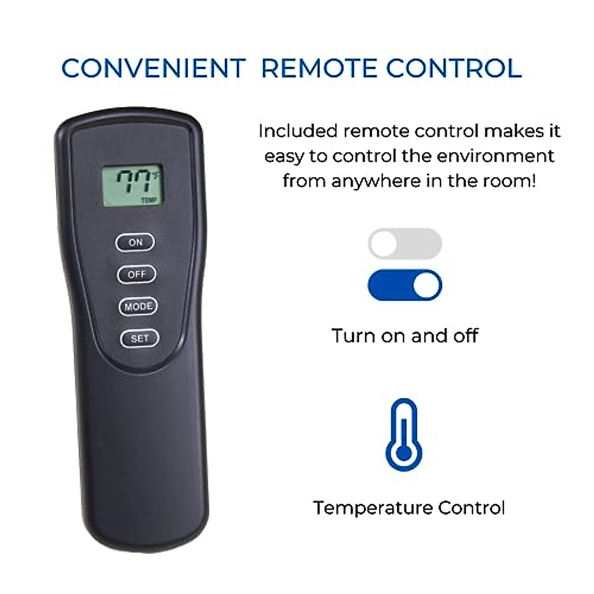 Duluth Forge Split Red Oak Ventless Log Set – 18 Inch, 30,000 BTU, Dual Fuel (Propane/Natural Gas), Remote Control, Realistic Fireplace Insert