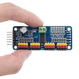 Onyehn PCA9685 IIC Module,16 Channel 12-Bit PWM Servo Motor Driver for Arduino Robot or Raspberry pi(4 Pack)