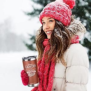 Breast Chemotherapy Hysterectomy Cancer Gifts For Women Survivors Female Patient, Best Chemo Awareness Gifts, Ovarian, Fuck Cancer Suck Gifts