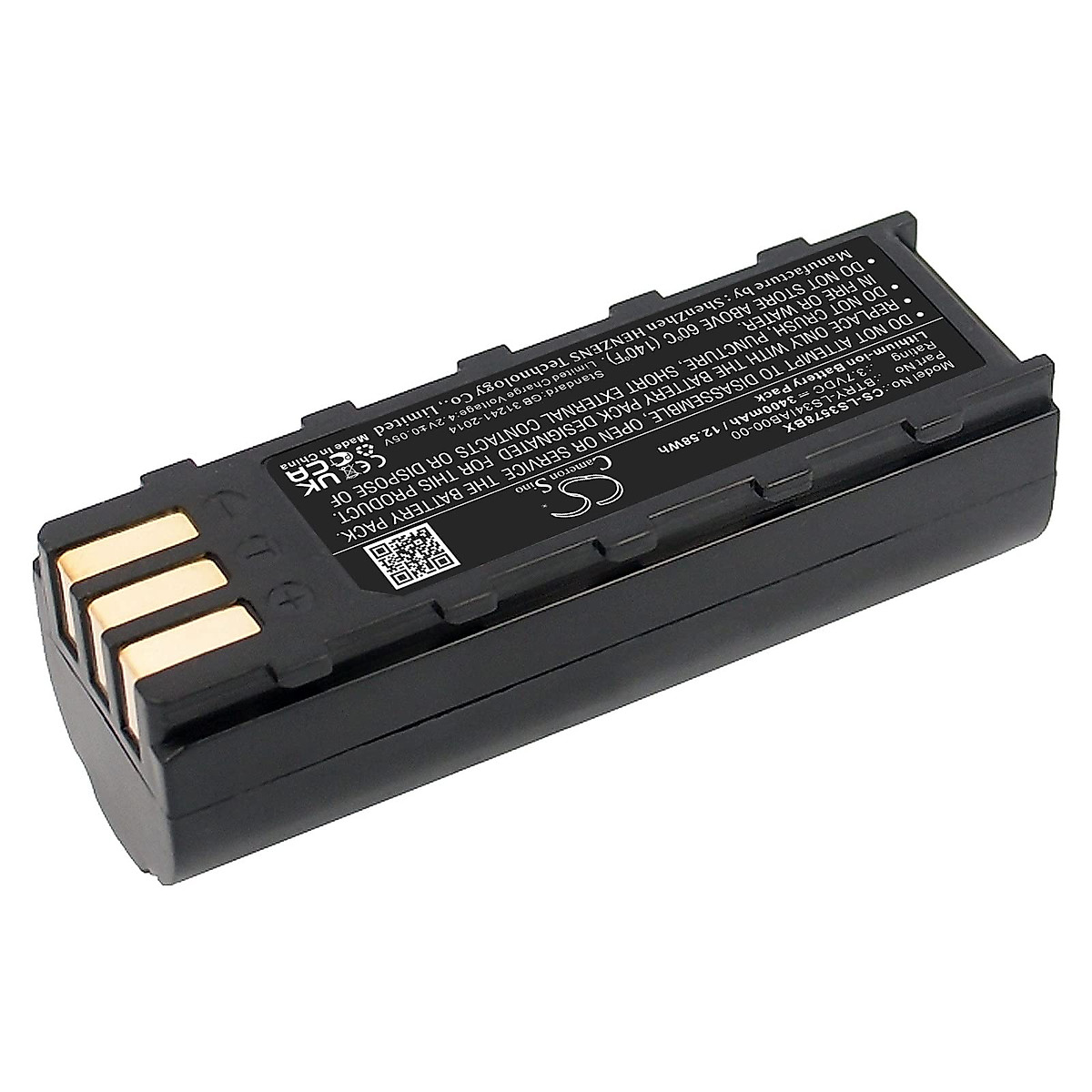 EQLABS 3400mAh Replacement Battery Compatible with Symbol 21-62606-01, BTRY-LS34IAB00-00 DS3478, DS3578, DSS3478, LS3478, LS3478ER, LS3578, MT2000, NGIS, XS3478