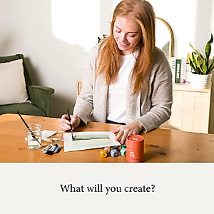 Two Tumbleweeds Art Dice - Drawing & Painting Game for Adults, Artists & Teachers - Set of 9 Dice for Creative Inspiration - Art Supplies for Studio and Classroom - Gift for Artist - 1+ Players