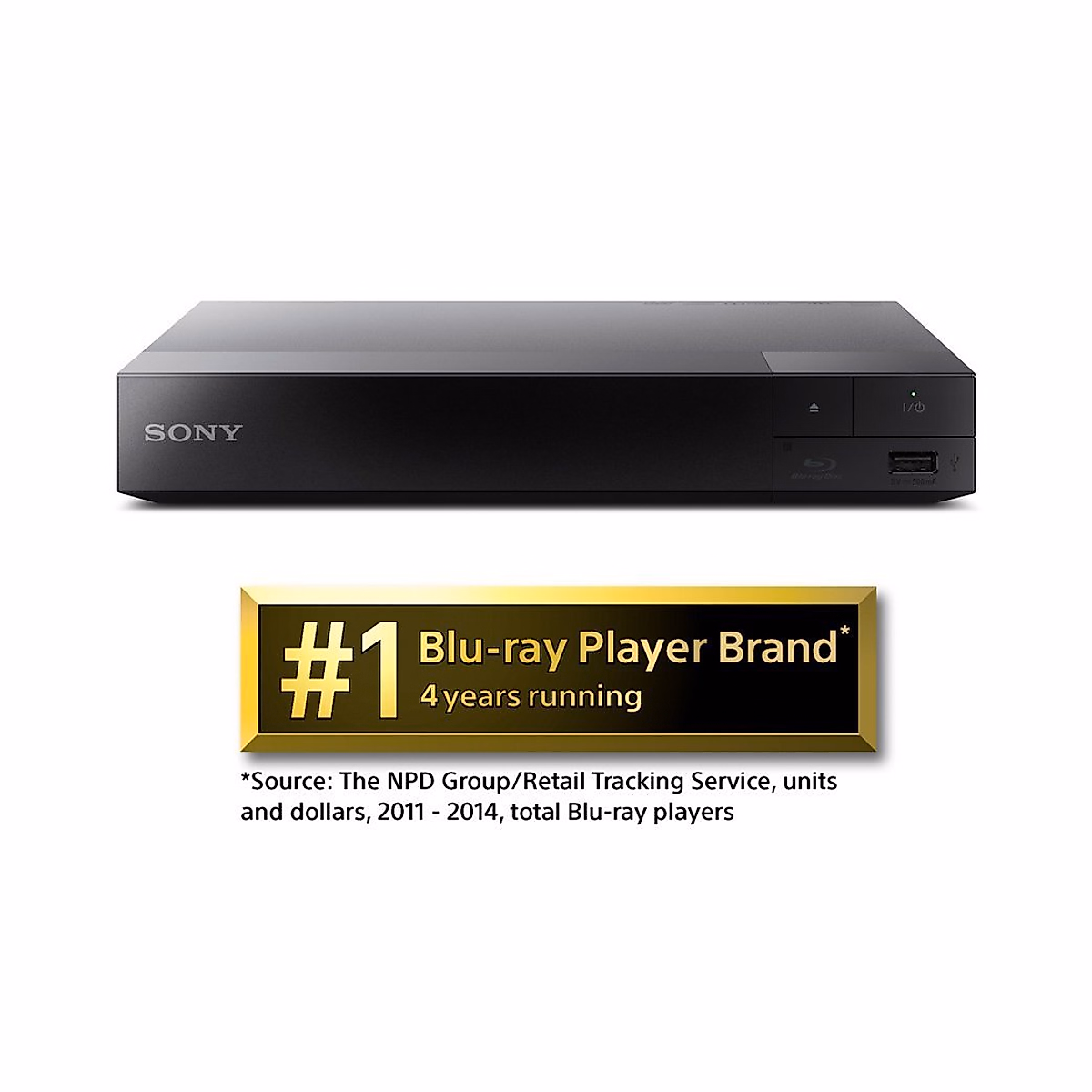 Sony BDPS1500 Wired Blu-ray Player 2015 Model - (Renewed)