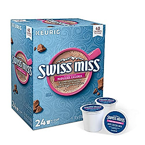 Swiss Miss Sensible Sweets Light Hot Cocoa Keurig Single-Serve K-Cup Pods, 24 Count