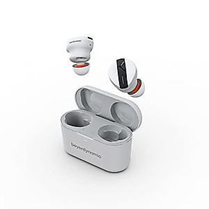 beyerdynamic Free BYRD Grey True Wireless Bluetooth in-Ear Headphones, Active Noise Cancelling, Long Battery Life, Microphone, IPX4, Sound Personalization and Alexa Built-in