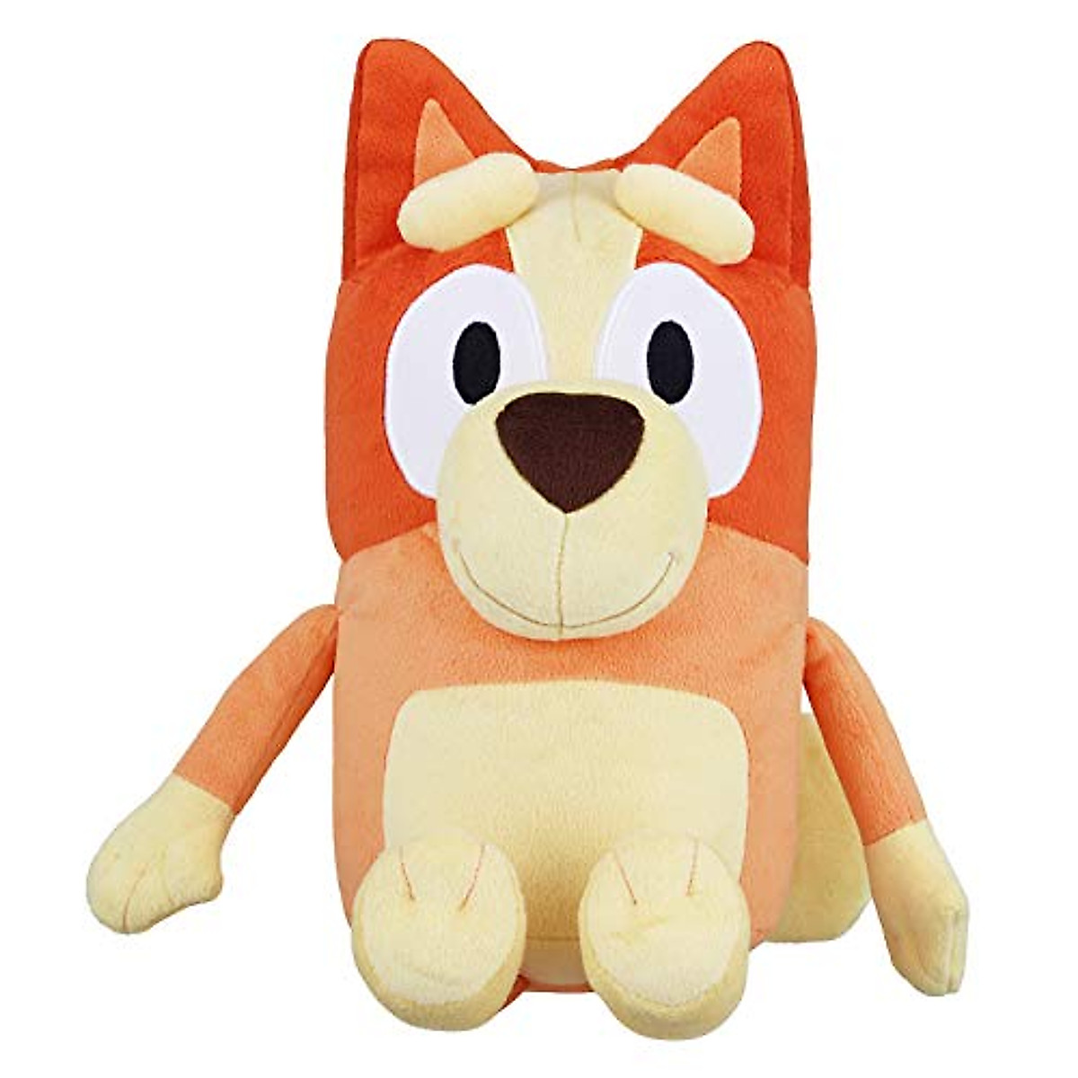 Bluey - Bingo 16" Stuffed Animal - Playtime & Naptime Companion | Jumbo Size, Soft Deluxe Materials - Huggable Cuddles Best Friend