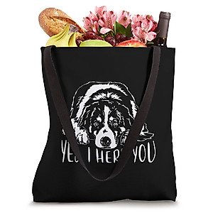 Funny Proud Australian Shepherd I herd you Aussie dog saying Tote Bag